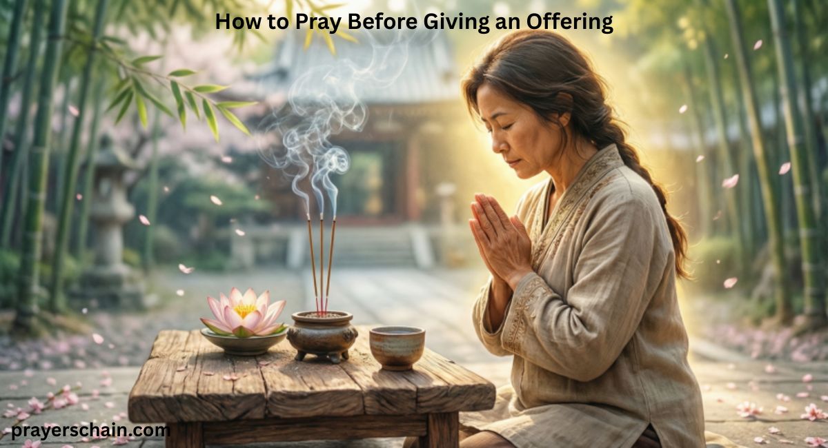 50+ Powerful Short Offering Prayers for Tithes, Generosity, and Blessings